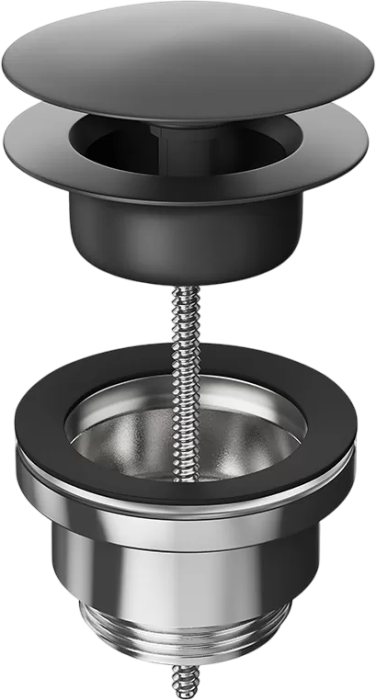 Донный клапан для раковины KERAMA MARAZZI Ole 230KM.01.093 черный матовый