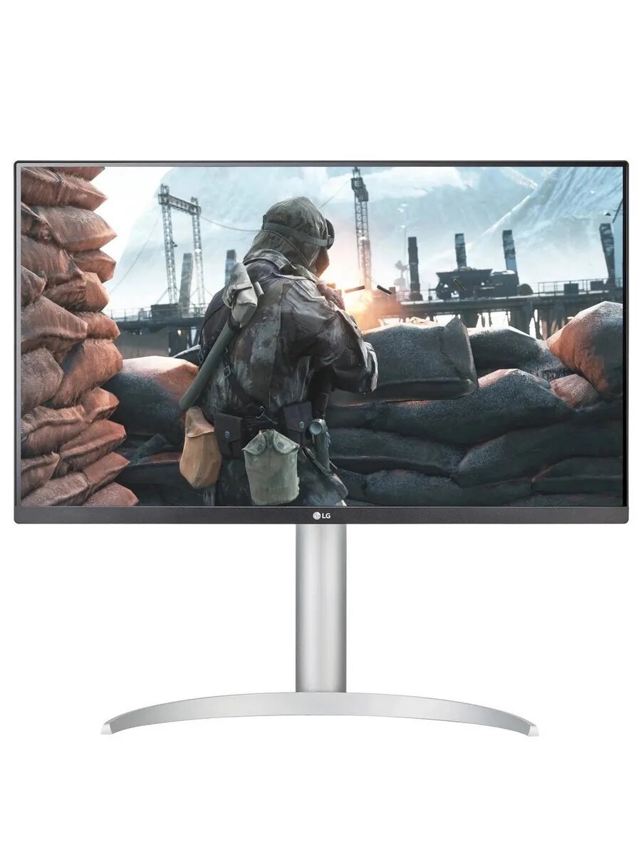 Монитор LG 27" 27UP650K-W (16:9, 4K, IPS, 60Hz, FreeSync, 2xHDMI, 1хDP, HAS)
