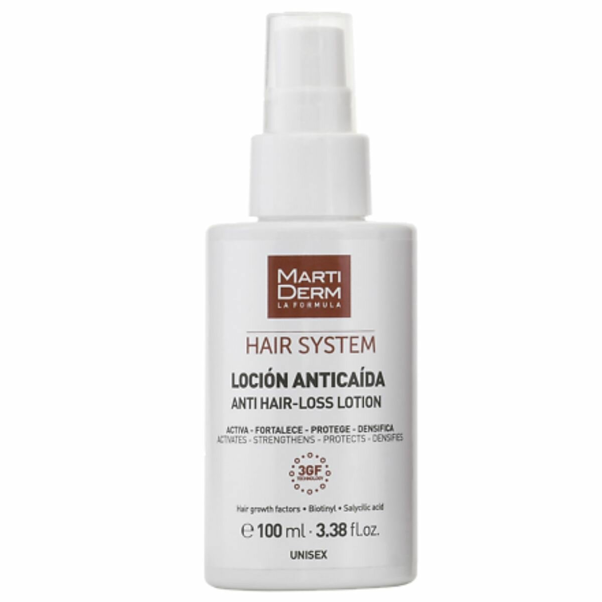 MartiDerm Лосьон против выпадения волос Hair System Anty Hair-Loss Lotion 100мл