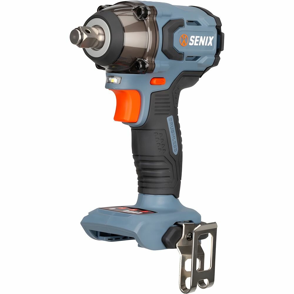 Гайковерт ударный аккумуляторный SENIX PDWX2-M2-EU-0, без акб и зу