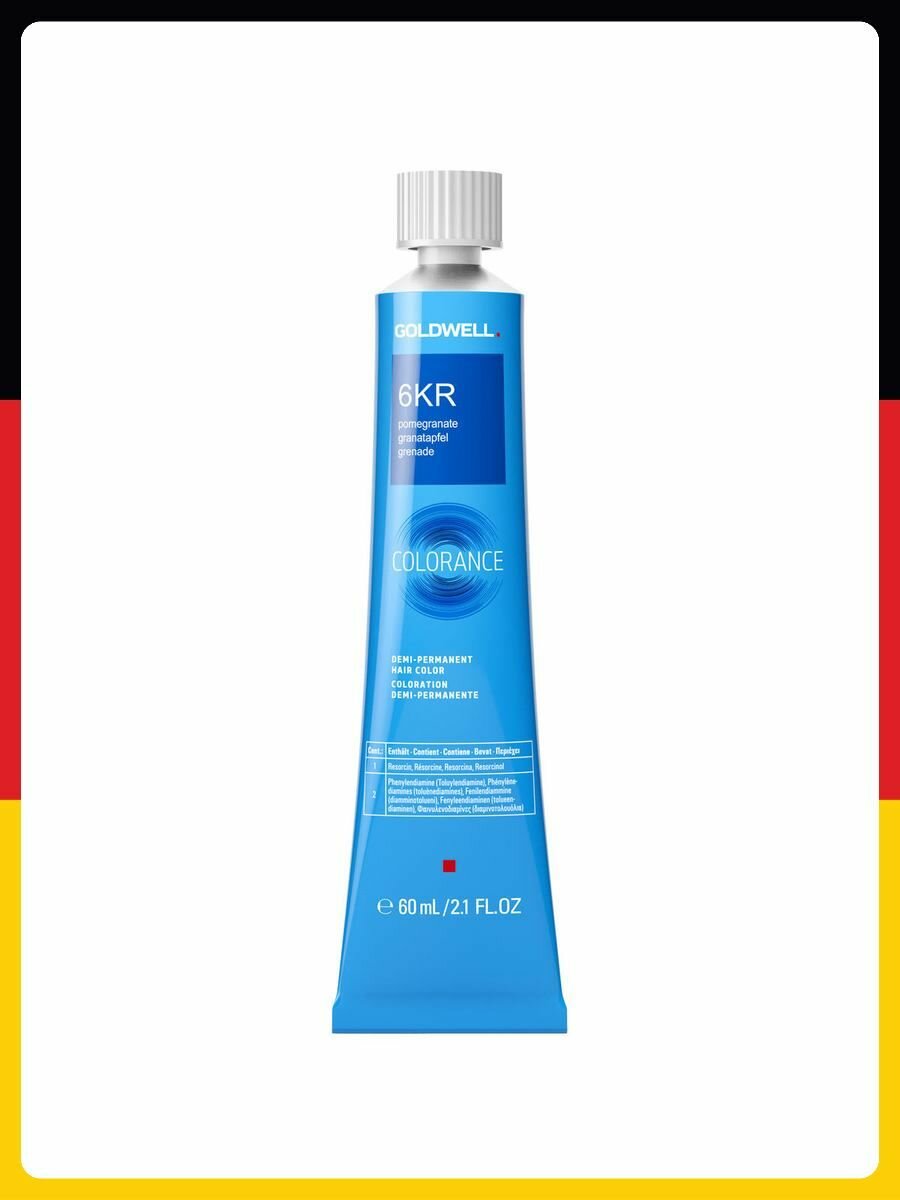 Полуперманентная краска для волос Colorance 6KR, гранатовый, 60 мл