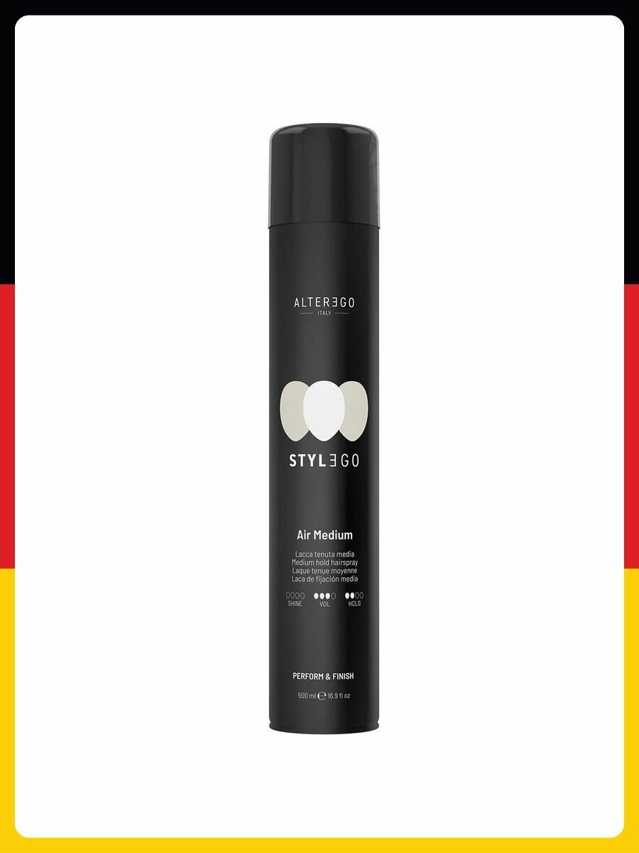 Лак для волос ALTER EGO STYLEGO Air Medium 500 мл