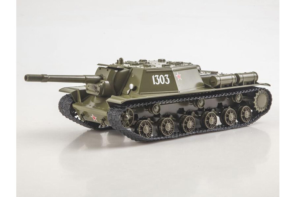 Модель коллекционная MODIMIO Танк СУ-152 "челябинская кувалда" (броня отечества #16)