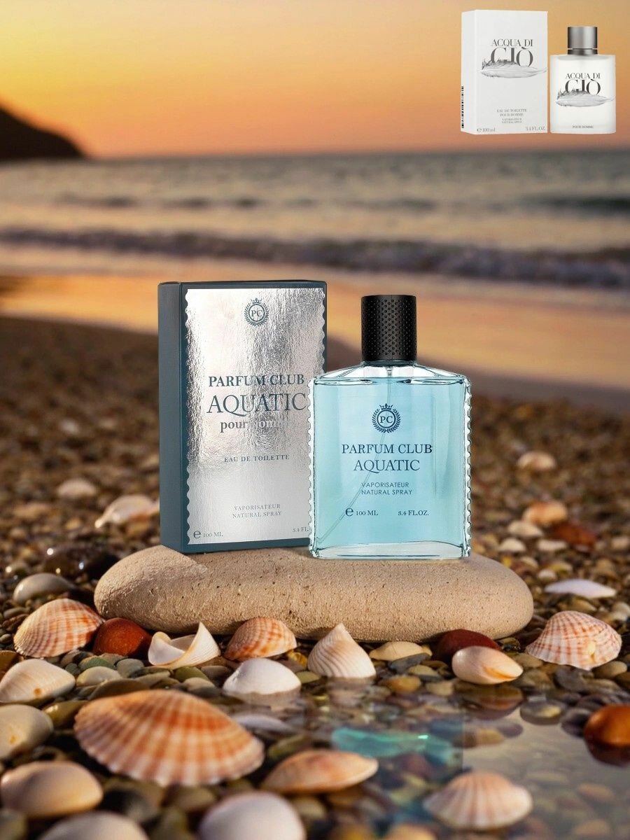 Delta parfum (Red Label). Туалетная вода мужская "Parfum Club Aquatic", 100мл.