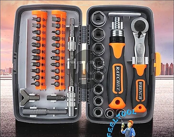 Набор инструментов 38 предметов для эндуро мотоцикла / мопеда мотокросса и бытового применения