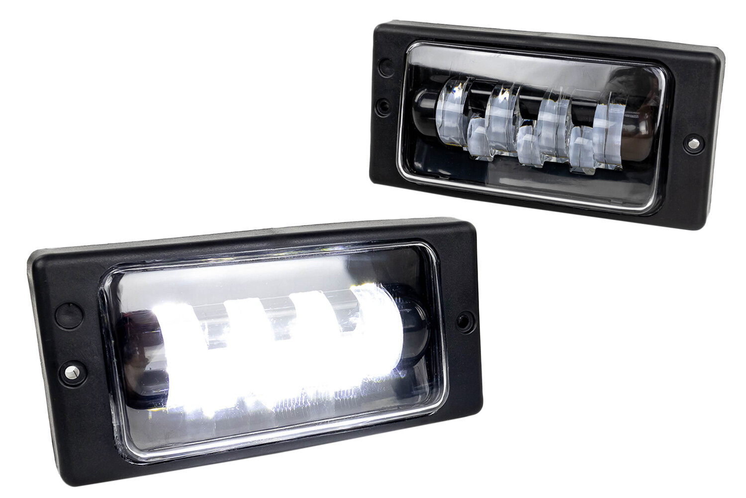 ПТФ светодиодные Эконом, 7 линз, 29W, 4400lux на ВАЗ 2110-2112, 2113-2115, Шевроле Нива до 2009 г. в.