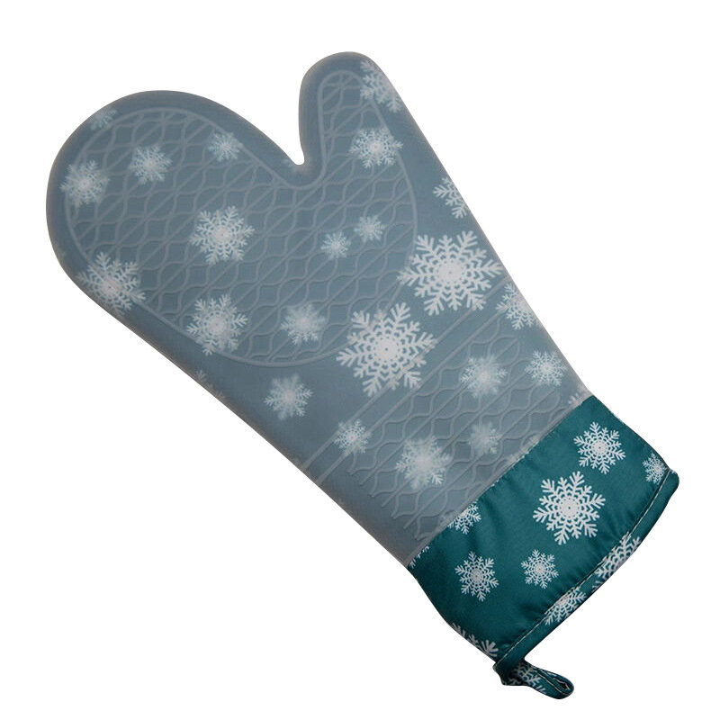 Рождественский подарок Nine Likes, бытовые термостойкие Многослойные теплоизоляционные перчатки, силиконовые