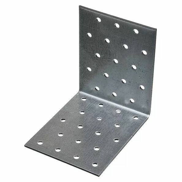 Уголок симетричный 100х100х80х2 мм, оцинкованный (20шт)