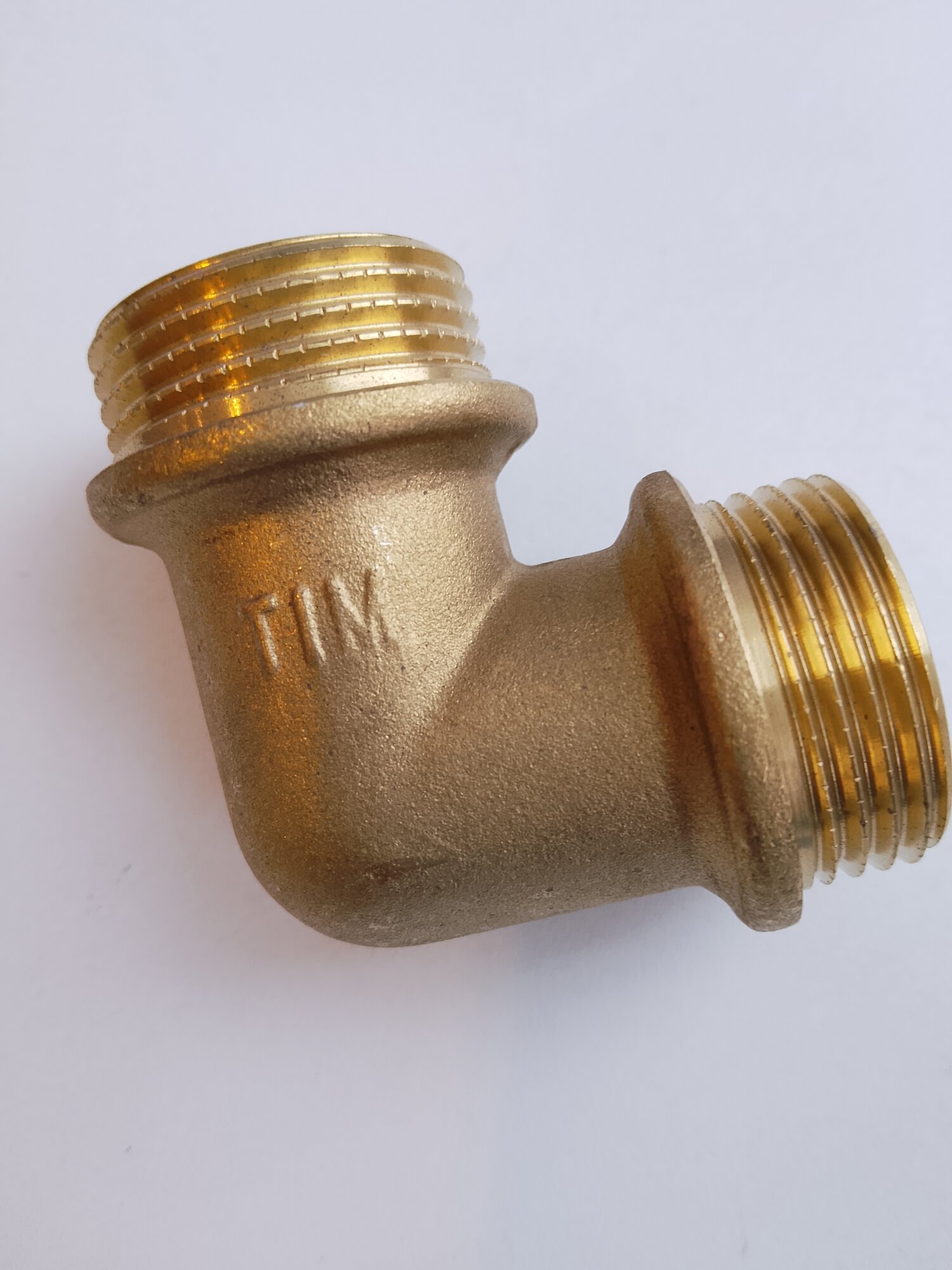 Уголок TIM латунь "1" наружн./ наружн.