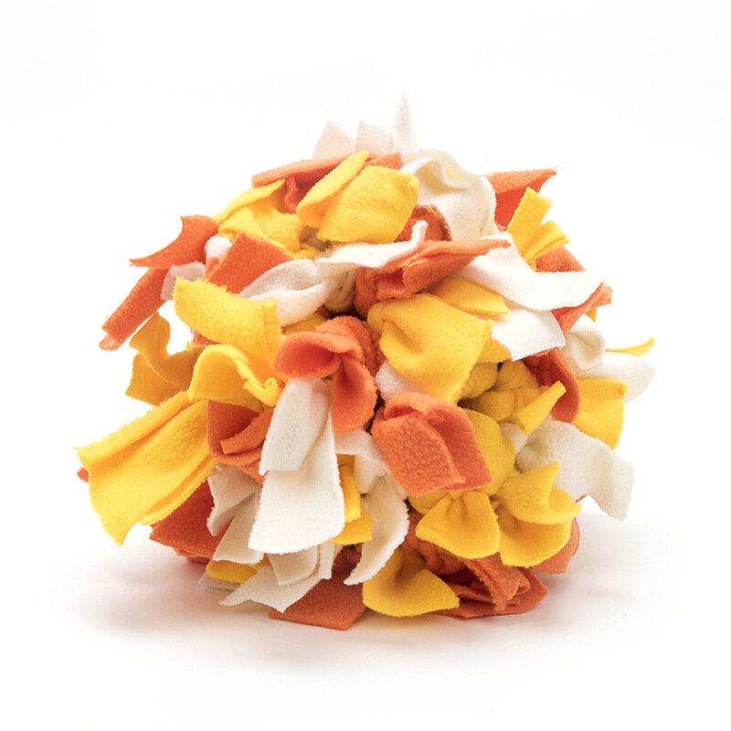 Пустотелый устойчивый к укусам мяч для нюхания, образовательная энергопотребляющая резиновая игрушка для домашних животных в игру в прятки, игрушка для собак с утечкой из фабрики