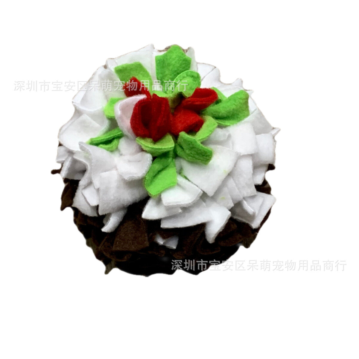 Пустотелый устойчивый к укусам мяч для нюхания, образовательная энергопотребляющая резиновая игрушка для домашних животных в игру в прятки, игрушка для собак с утечкой из фабрики