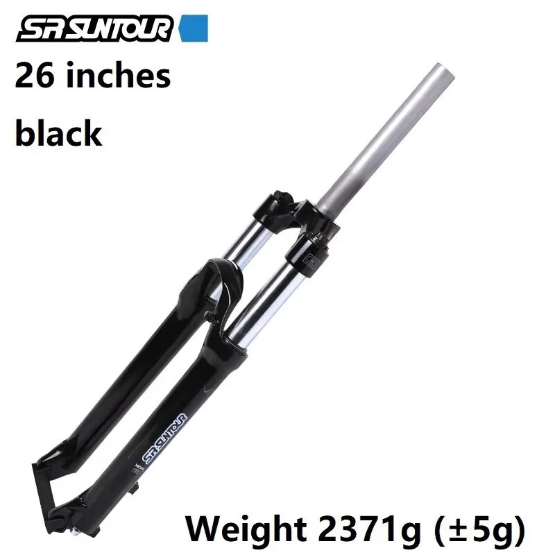 SUNTOUR XCM MTB вилки 29 дюймов черные алюминиевые гидравлические Черный, 26 inch black