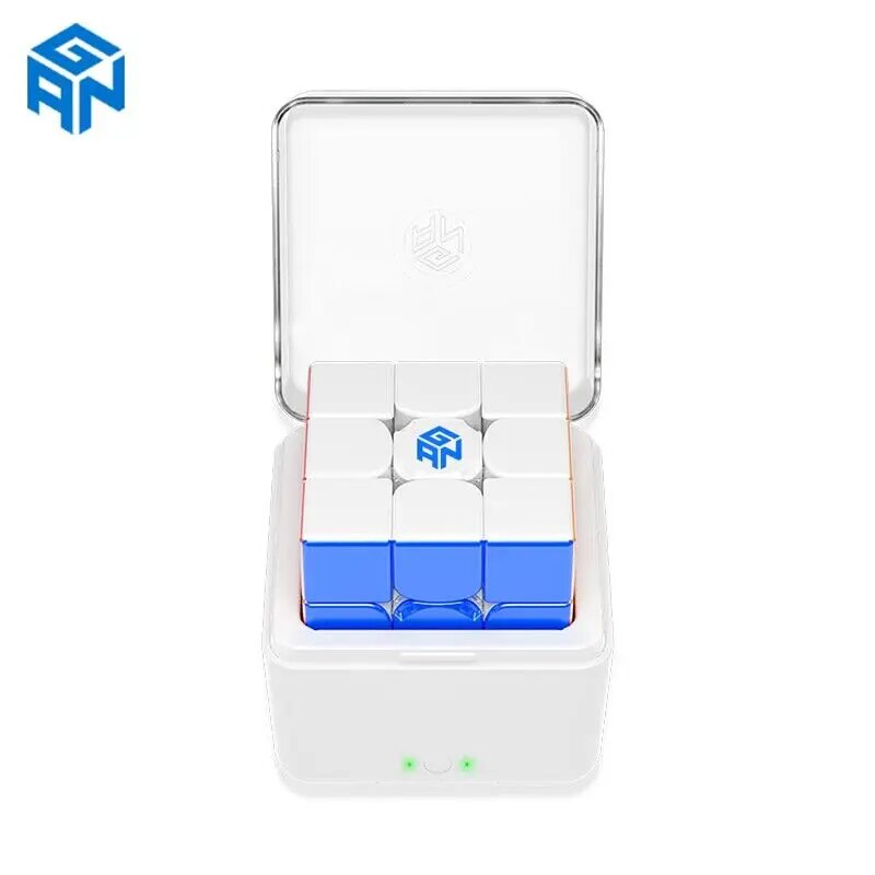 GAN 12 Ui Maglev кубик Рубика Белый, FreePlay PowerPod