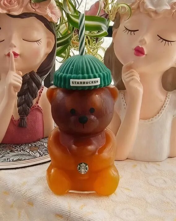 Starbucks Стакан с крышкой "Стакан" 550 мл 1 шт зеленый