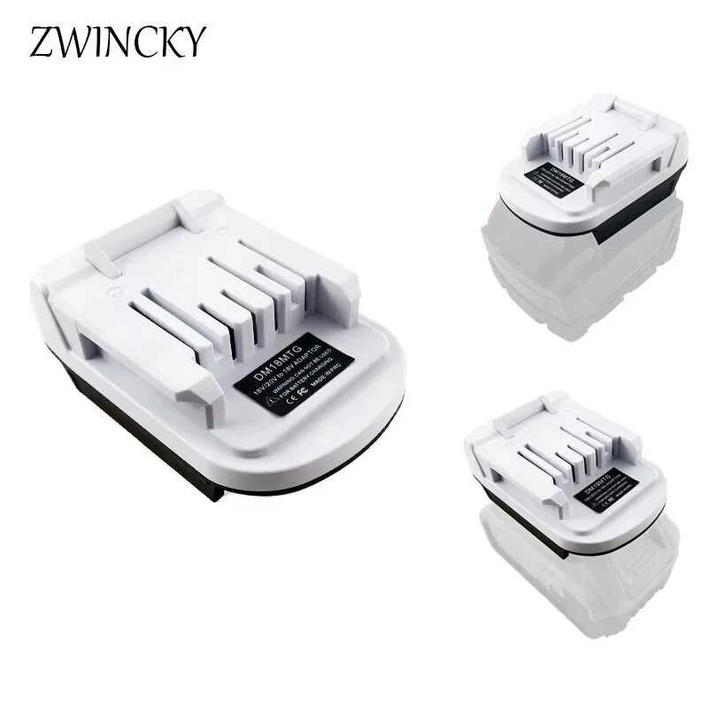 Адаптер ЗWINCKY DeWalt/Milwaukee 18/20V к Makita BL18