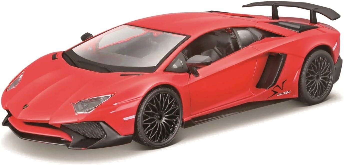 Игрушечный транспорт Bburago- Машинка Lamborghini Lamborghini Aventador SV Coupe Jaguar, 1:24 - B18-21079
