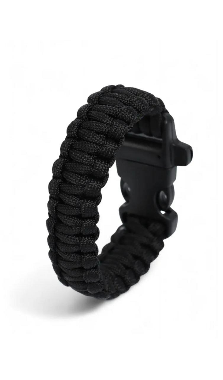 Плетеный браслет, пластик