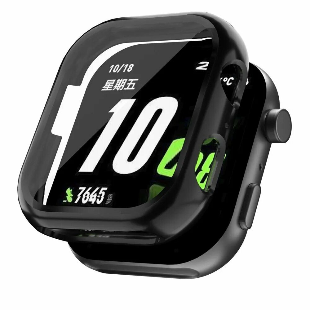 Комплект из 1 защитных чехлов для Honor Choice Watch 2i Гибкий TPU протектор экрана Полная защита корпуса часов text