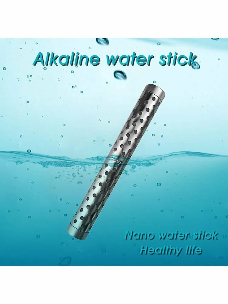 Турмалиновая палочка для воды, Активатор щелочной воды, Портативный генератор водородной