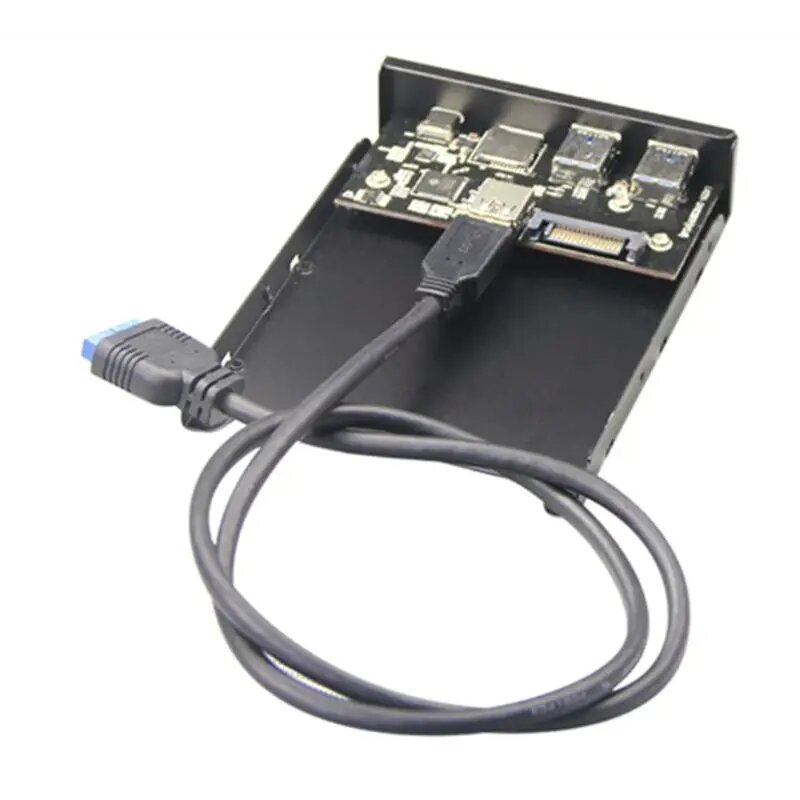 USB 3.0 хаб с кардридером Micro SD/TF