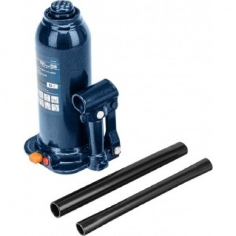 Домкрат гидравлический бутылочный, 6 т, h подъема 207-404 мм Stels