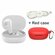 Xiaomi Redmi Buds 4 Lite, white, red case