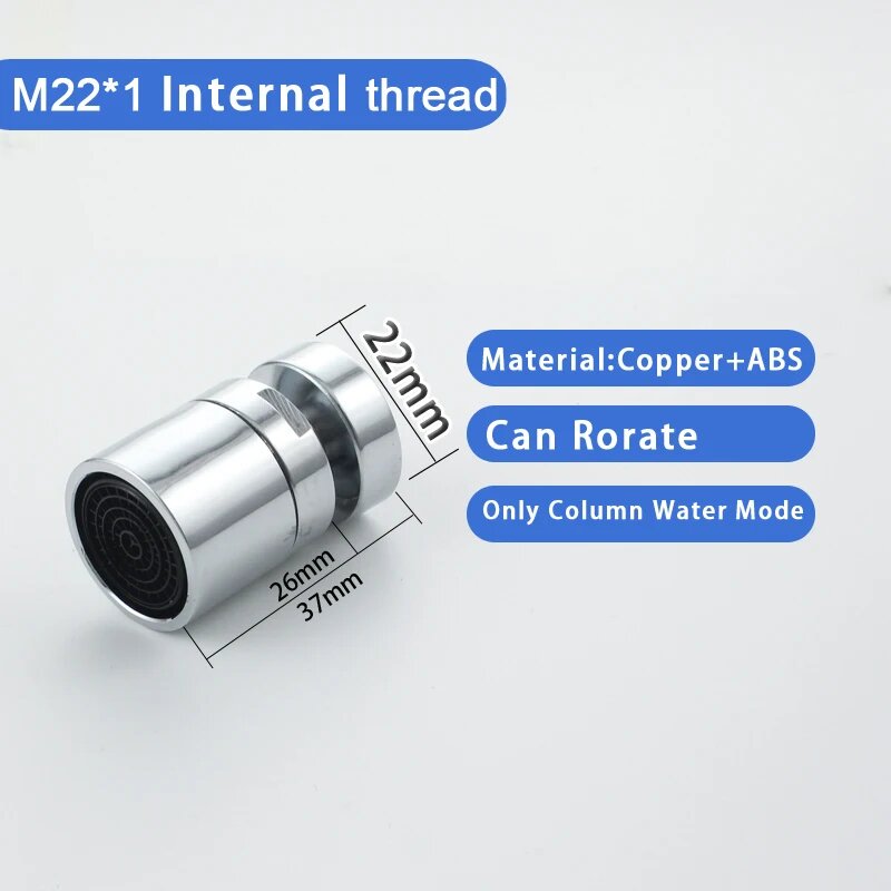 Водосберегающий латунный аэратор Gnimauhz 18/20/22/24 мм F22 Copper