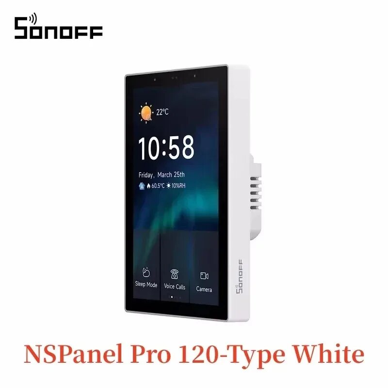 SONOFF NSPanel Pro 120 Type Smart Home Control Panel NSPanel120P-W