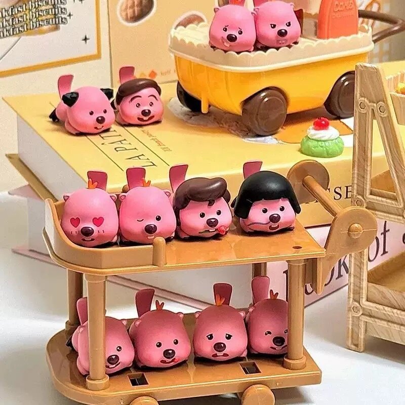 Фигурка MINISO LOOPY Series в лежачей позе, коллекционная игрушка-сюрприз, модный подарок, фигурка Руби Оптовые товары