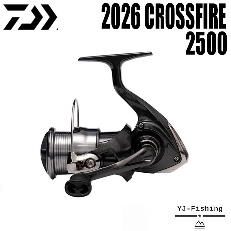 DAIWA 2026 CROSSFIRE LT2500 универсальная плавная катушка для спиннинговой ловли