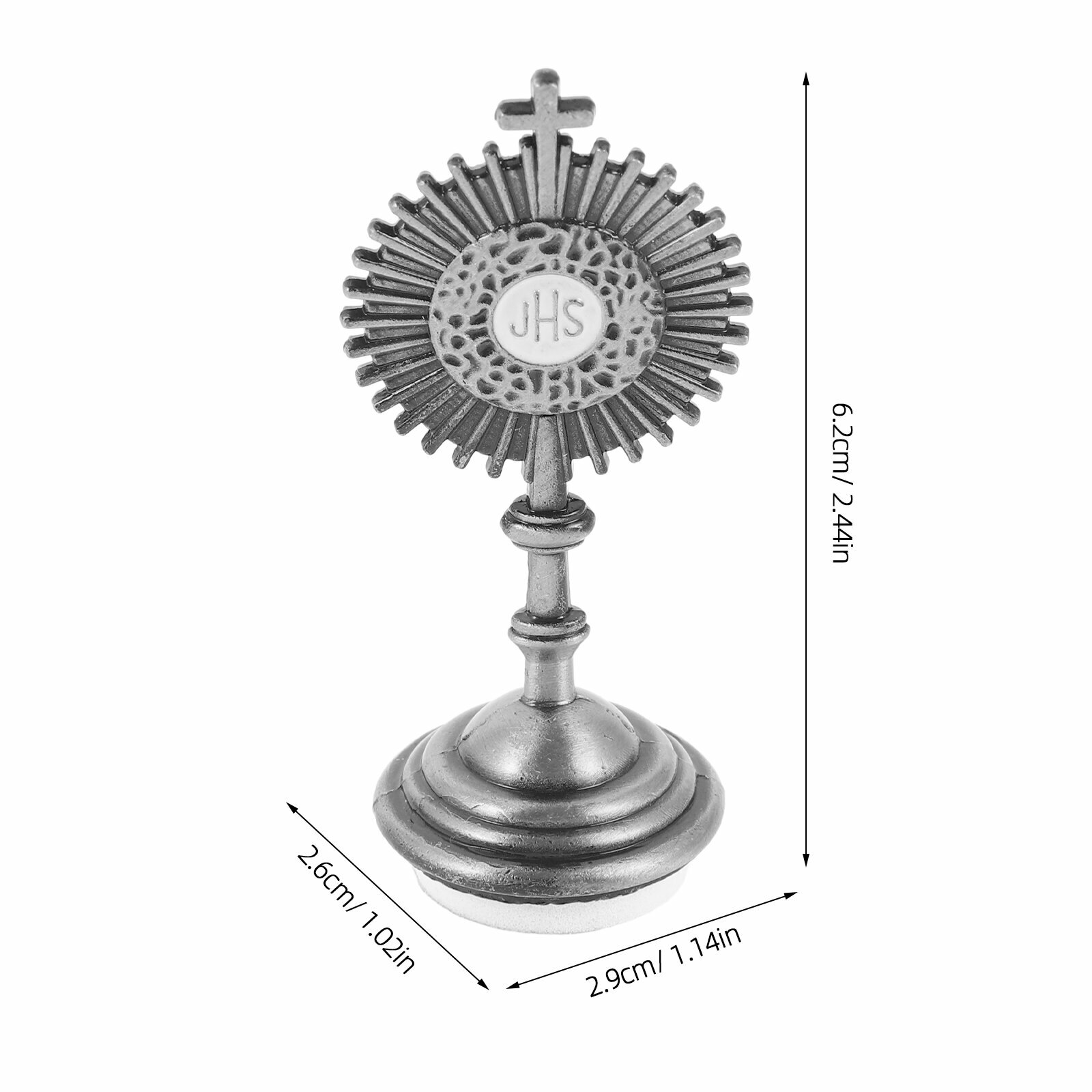 Статуэтка Креста Христианский Подарок Украсит Дом Размер 6.20X2.90X2.60CM