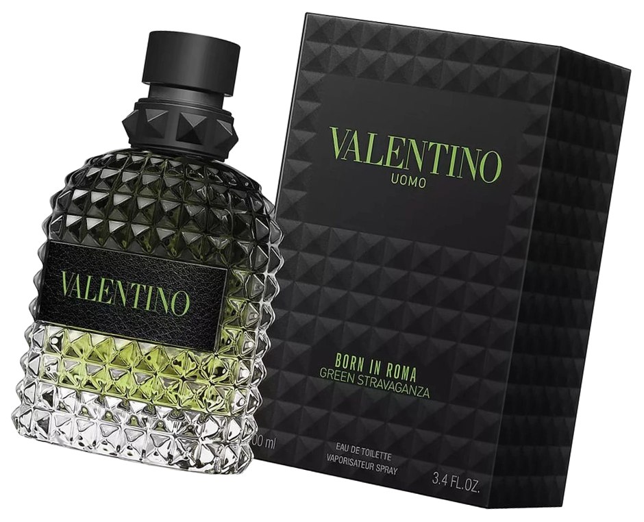 Туалетная вода Valentino Uomo Born In Roma Green Stravaganza 100 мл для мужчин - Валентино Страваганза