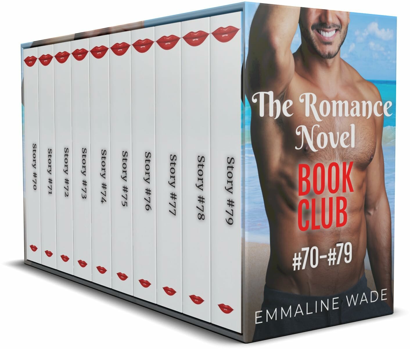 The Romance Novel Book Club: #70-#79，Reprinted paperback book