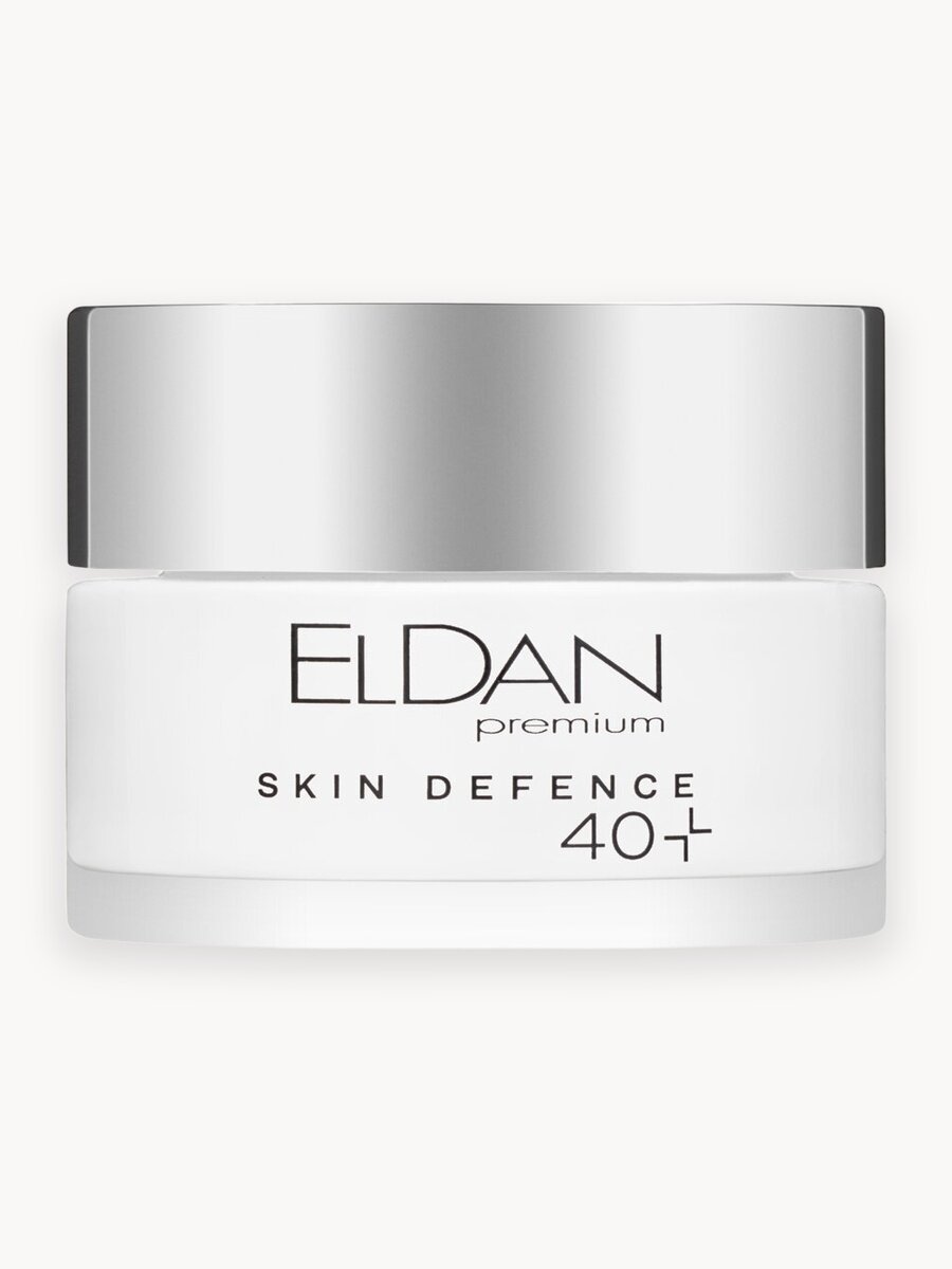 Крем для лица антивозрастной с пептидами 40+ "Pepto Skin defence", ELDAN Cosmetics, для кожи любого типа, 50 мл, Италия