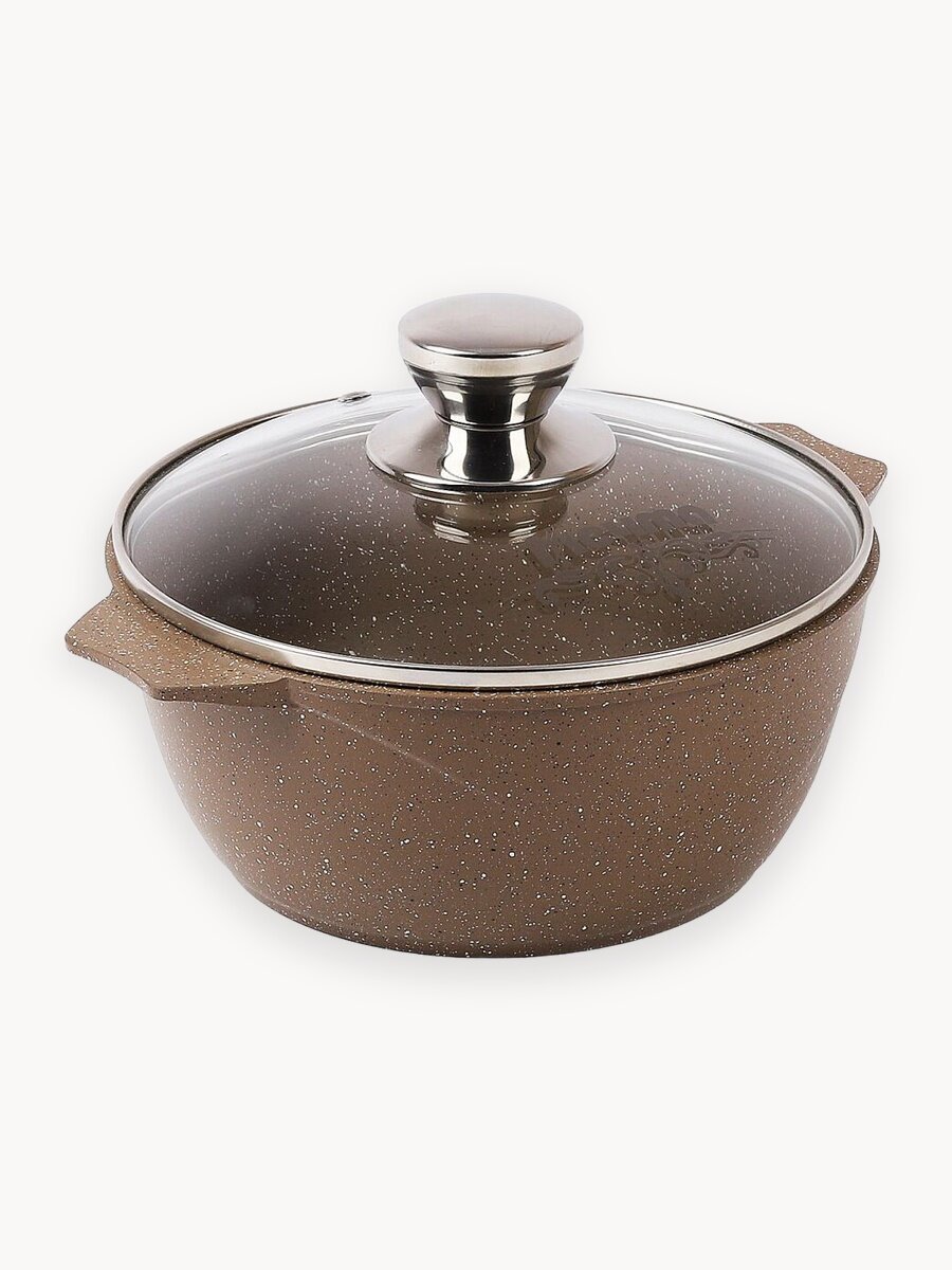 Кастрюля Мечта Гранит Brown 3 л (43806)