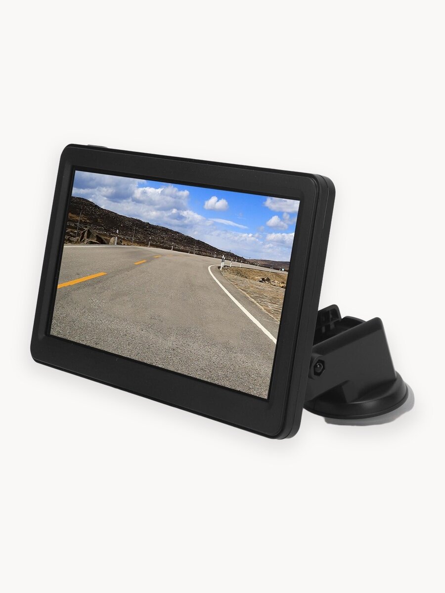 7-дюймовый автомобильный GPS-навигатор беспроводной для CarPlay с сенсорным экраном высокой четкости IPS, GPS-навигационная система для транспортных средств