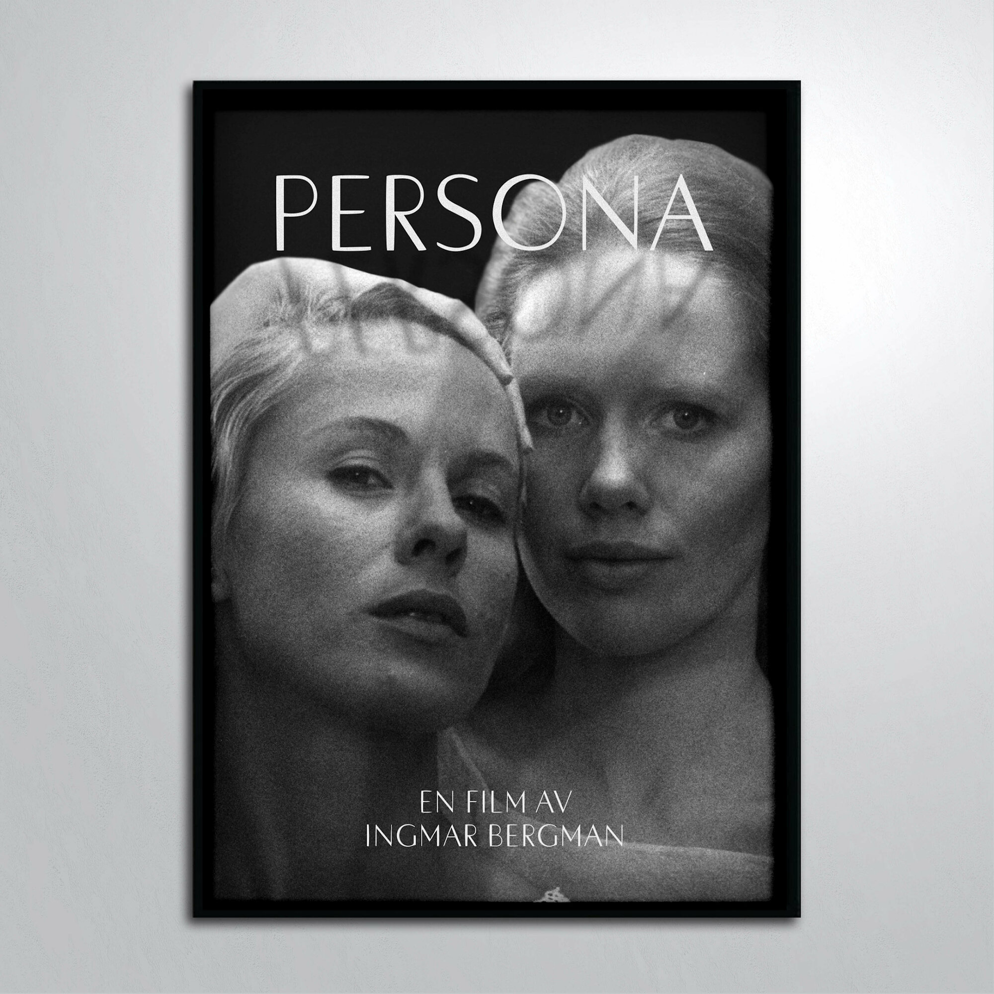 Постер без рамы/Ингмар Бергман Персона (1966) Классический Persona