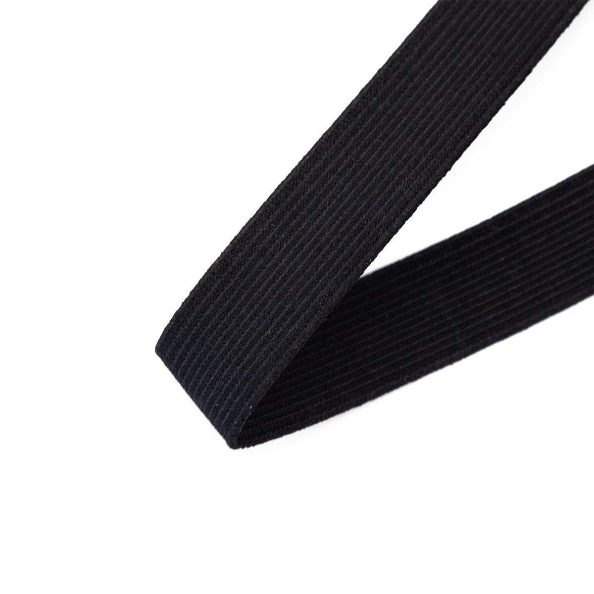 Резинка башмачная вязаная Протос, 07-3042, 20 мм*25 м, цвет черный