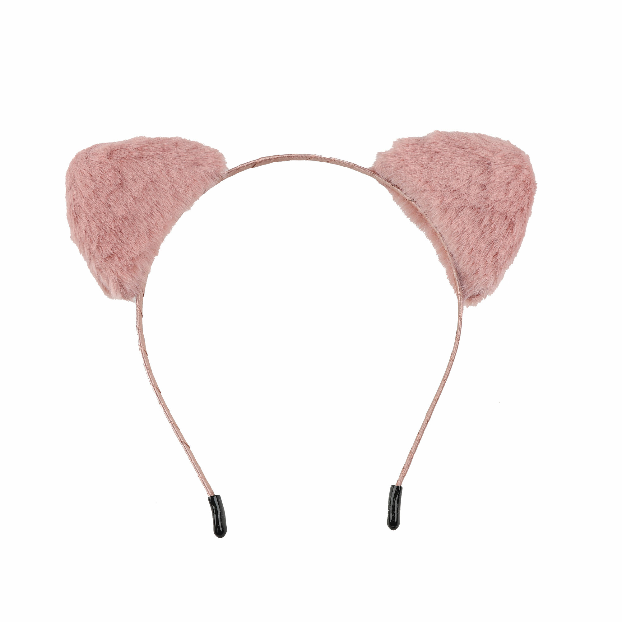 Ободок, Ушки-фурри, Розовый, 1 шт.