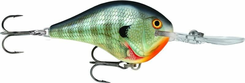 Воблер Rapala Dives-To плавающий, до 1.2 м, 5см 9гр, DT04-BG