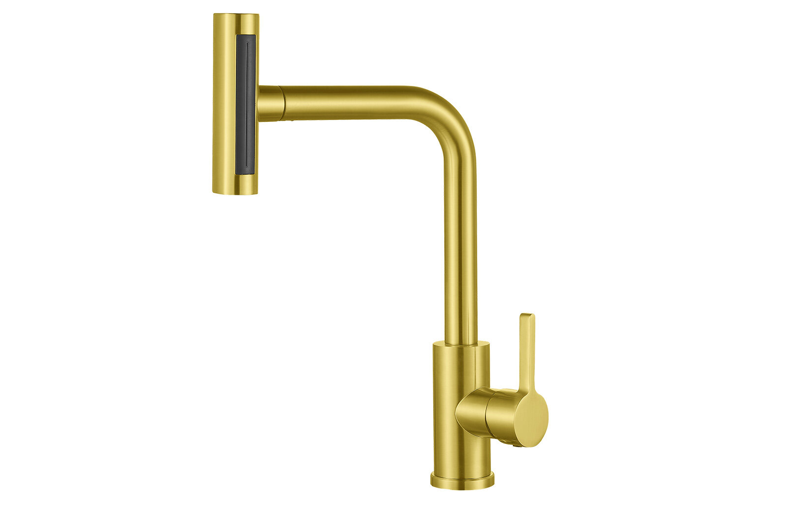 Кухонный смеситель Zorg серия Steel Hammer SH 093 PVD BRONZE бронза, вытяжная лейка 4 режима