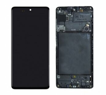 Дисплей для Samsung A715F (A71) модуль Черный - OR (SP)