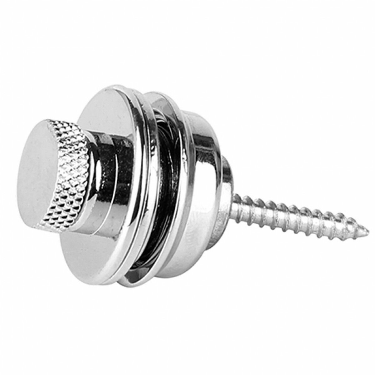 Стреплоки Musiclily цвет хром, 2 шт. (M186)