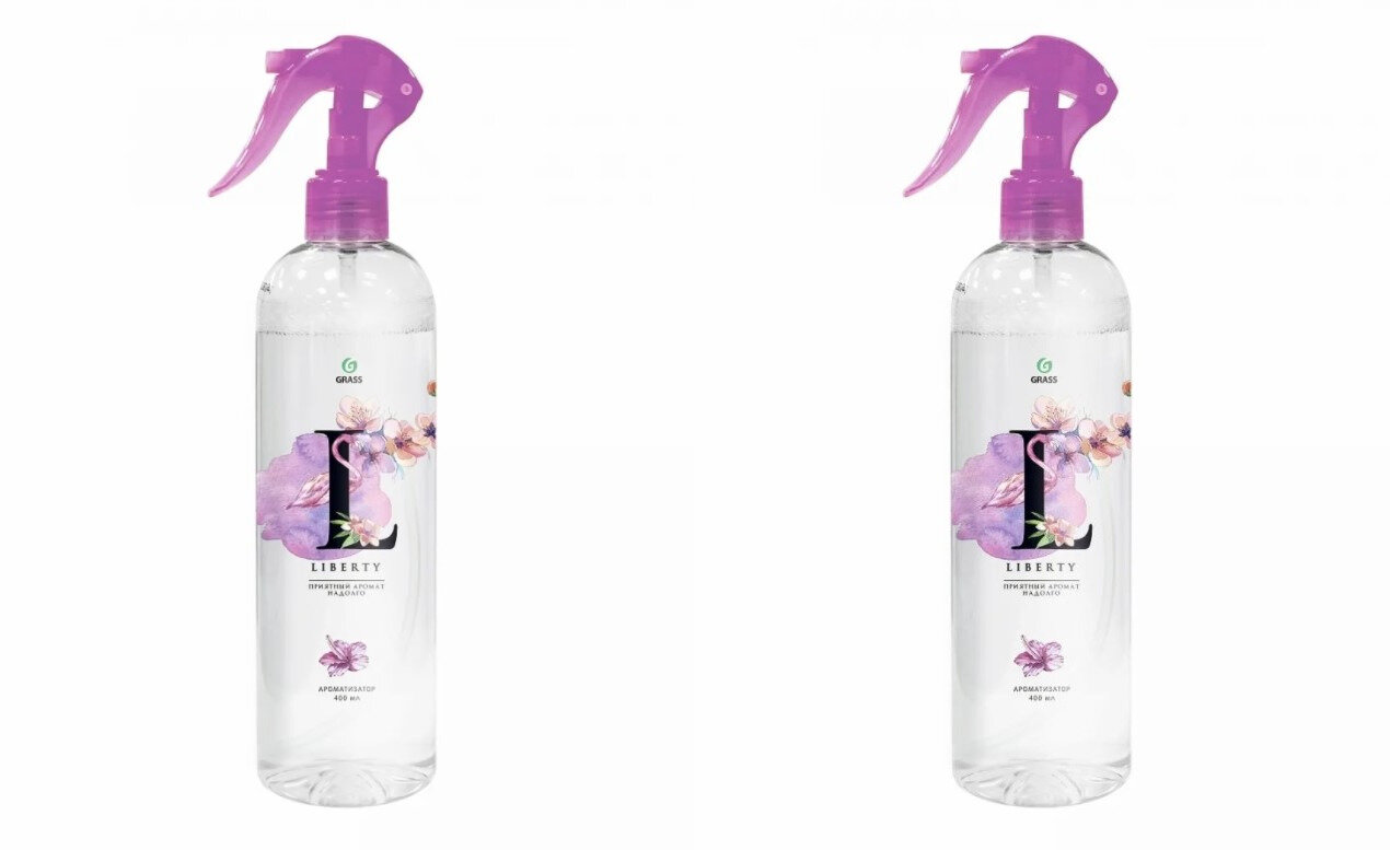 Grass Жидкий освежитель воздуха Liberty Цветущая магнолия, 400мл, 2 штуки