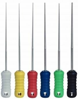 Spreader (Спредеры) Files Mani- эндодонтические ручные стальные файлы инструмент для работы с гуттаперчей, для эндодонтии 25 мм, N 15-40 , 6 шт / упак от NeoHealth