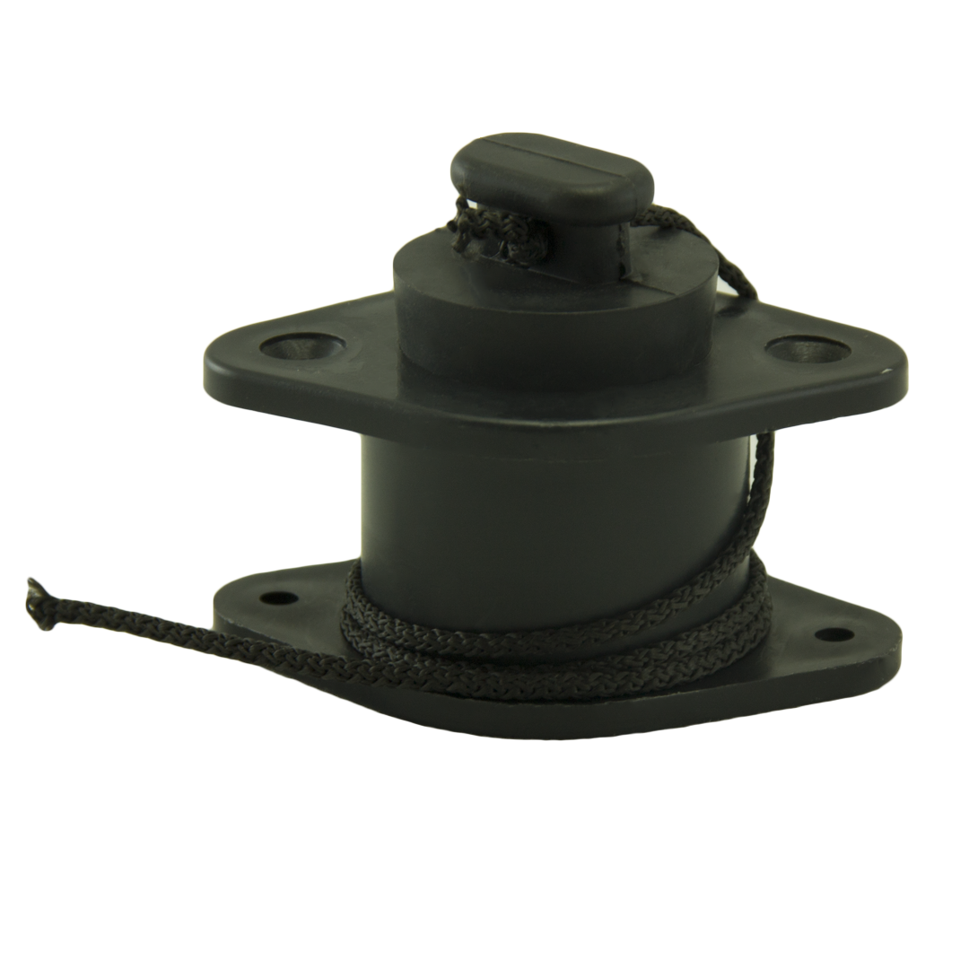 Клапан сливной на транец, 26-38 мм, пробка 2шт