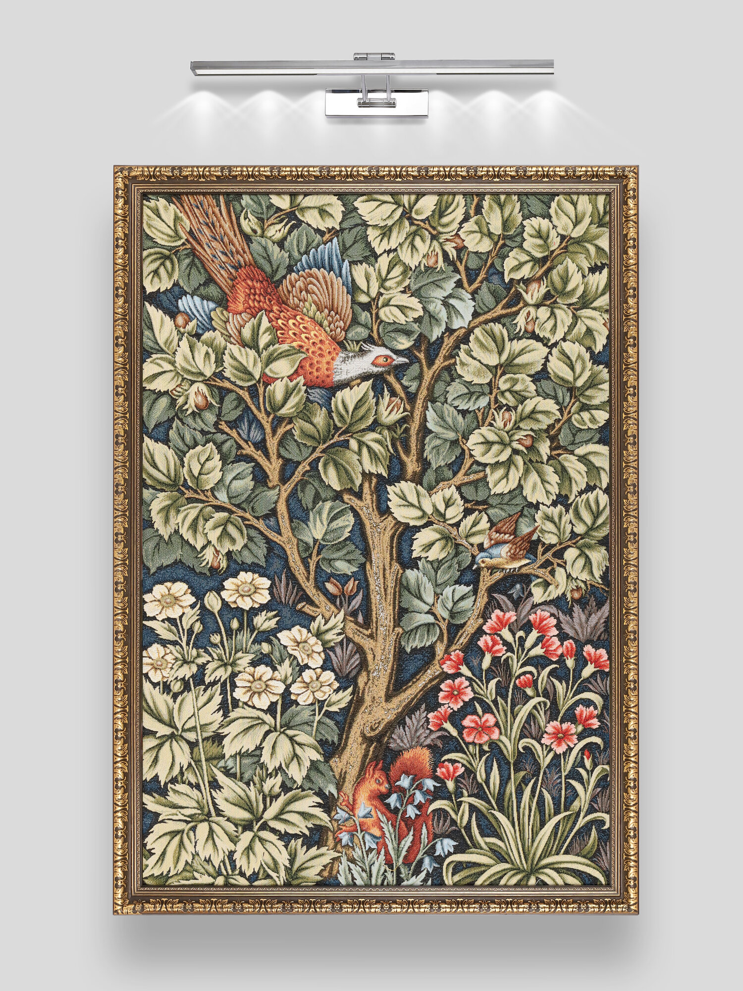 Картина интерьерная Магазин гобеленов Лесные обитатели 75*107 см гобелен