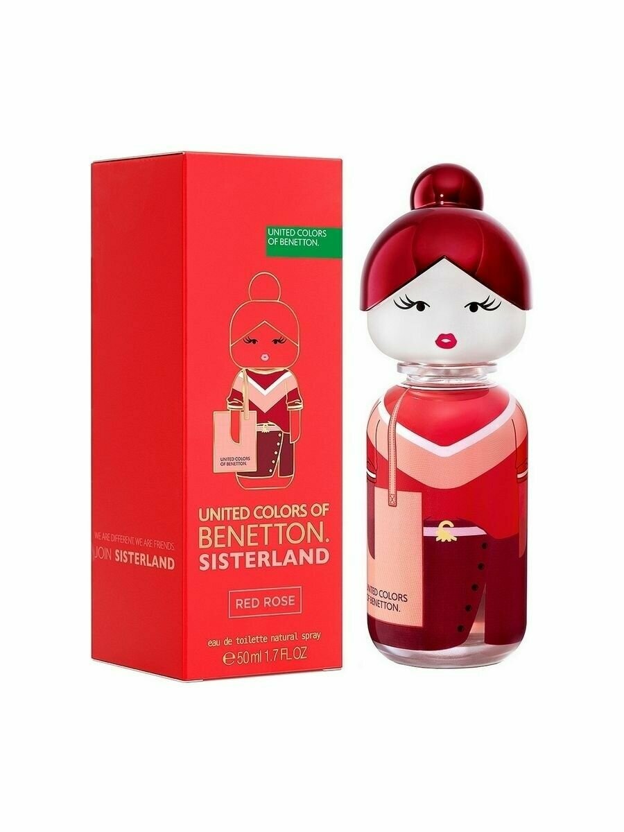 Туалетная вода Benetton Sisterland Red Rose 50