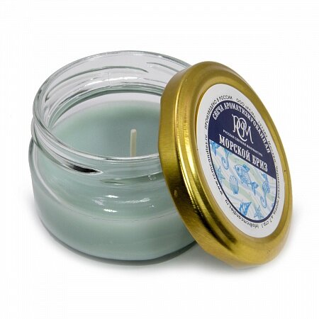 Эко-свеча ароматизированная морской бриз RSM-2-6 (7 на 5 см.), 1 шт.