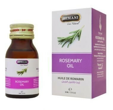 ROSEMARY OIL, Hemani (Масло розмарина, Хемани), 30 мл.